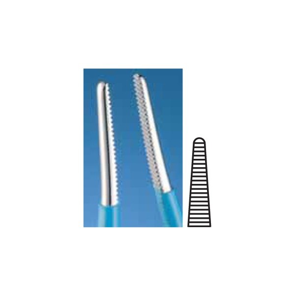 Pinza monopolar longitud 150mm puntas serradas con dientes - SONMEDICA